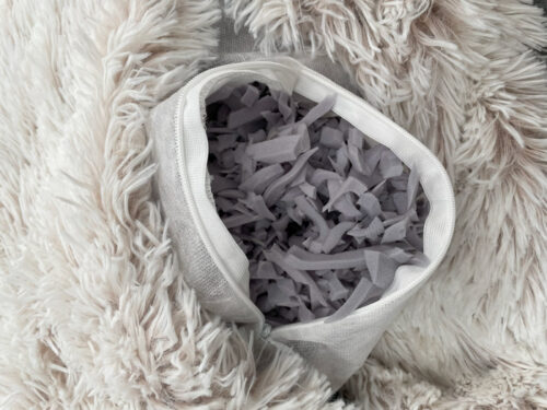 The Orthopaedic Calming Bed filled with 100% Memory Foam Flakes ...